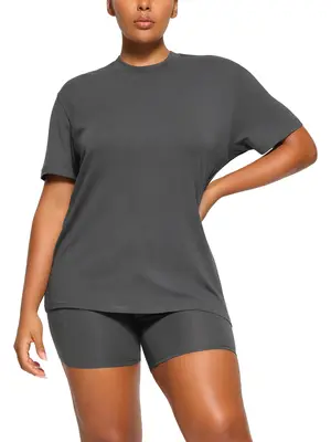 SKIMS Boyfriend T-Shirt Ash