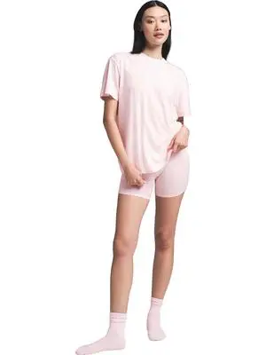 SKIMS Boyfriend T-Shirt Barely Pink