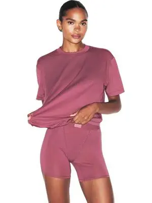 SKIMS Boyfriend T-Shirt Beet