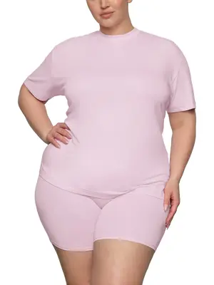 SKIMS Boyfriend T-Shirt Cherry Blossom