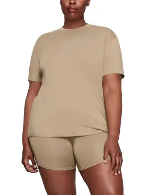 SKIMS Boyfriend T-Shirt Desert