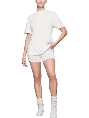 SKIMS Boyfriend T-Shirt Marble