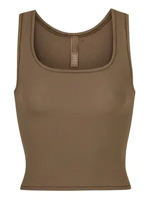 SKIMS Soft Lounge Tank Top Army