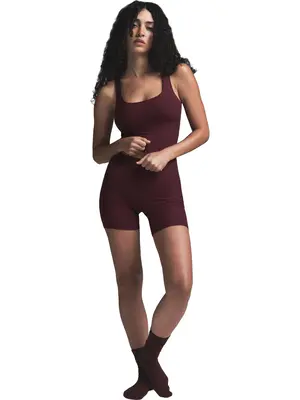 SKIMS Soft Lounge Tank Top Bordeaux