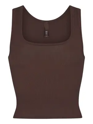 SKIMS Soft Lounge Tank Top Brown
