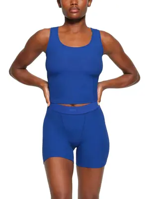 SKIMS Soft Lounge Tank Top Cobalt