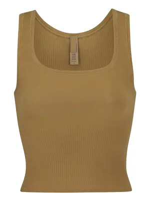 SKIMS Soft Lounge Tank Top Gold