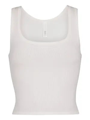 SKIMS Soft Lounge Tank Top White