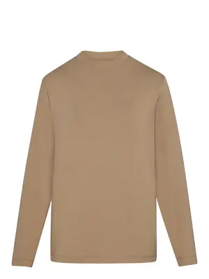 SKIMS Boyfriend Long Sleeve T-Shirt Desert