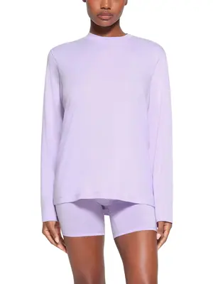 SKIMS Boyfriend Long Sleeve T-Shirt Lily