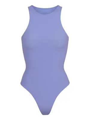 SKIMS High Neck Bodysuit Cielo