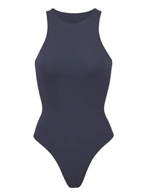 SKIMS High Neck Bodysuit Marine