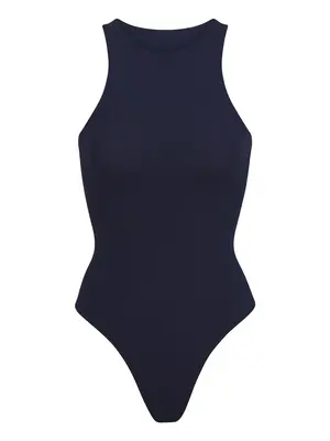 SKIMS High Neck Bodysuit Navy