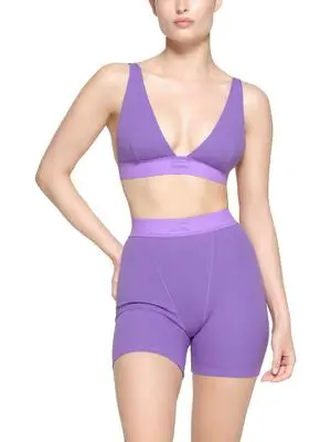 SKIMS Cotton Rib Boxer Ultra Violet