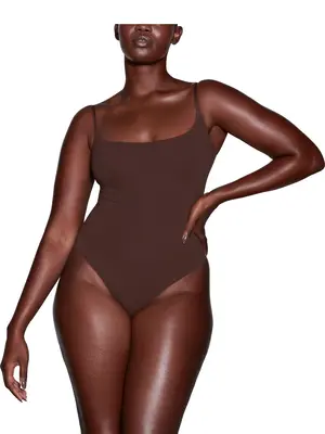 SKIMS SKIMS Fits Everybody Cami Bodysuit Cocoa