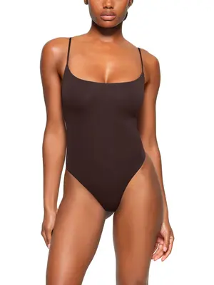 SKIMS SKIMS Fits Everybody Cami Bodysuit Espresso