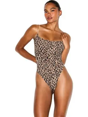SKIMS SKIMS Fits Everybody Cami Bodysuit Sienna Jaguar Print