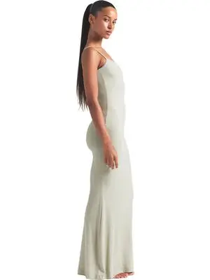 SKIMS SKIMS Soft Lounge Long Slip Dress Talc