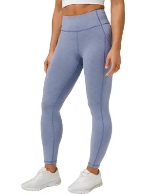 Lululemon Invigorate High-Rise 25" Leggings Blue