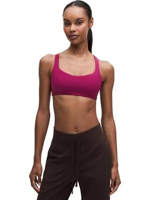 Lululemon Free To Be Wild Bra - Raspberry Rave
