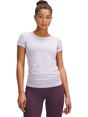 Lululemon Swiftly Tech Short-Sleeve Shirt 2.0 Lilac Ether/lilac Ether