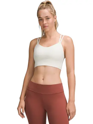 Lululemon Like A Cloud Longline Bra Bone