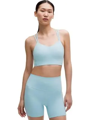 Lululemon Like A Cloud Longline Bra Foam Cloud