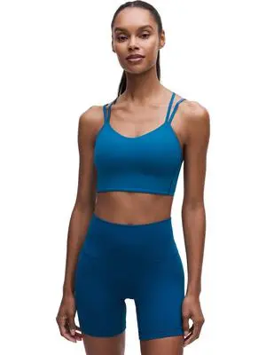 Lululemon Like A Cloud Longline Bra Jet Set Blue