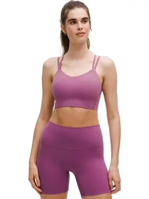 Lululemon Like A Cloud Longline Bra Mystic
