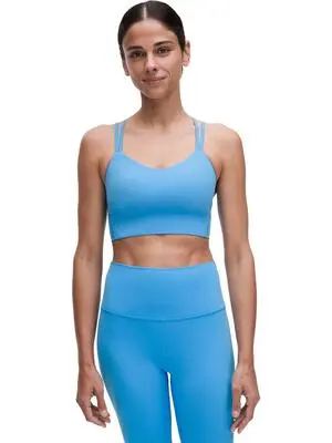 Lululemon Like A Cloud Longline Bra Ocean Wave