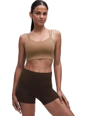 Lululemon Like A Cloud Longline Bra - Sand
