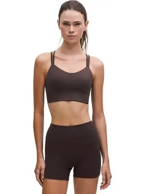 Lululemon Like A Cloud Longline Bra Sequoia