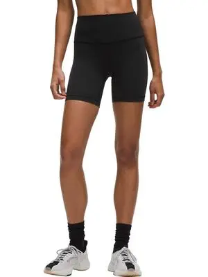 Lululemon Wunder Train High-rise Short 6 - Black