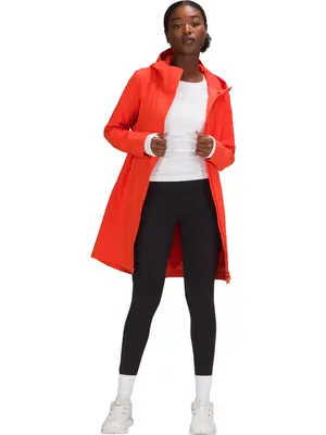 Lululemon Rain Rebel Jacket Red