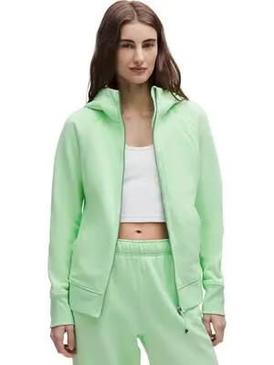 Lululemon Scuba Full-Zip Hoodie Citra Lime