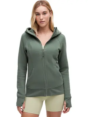 Lululemon Scuba Full-Zip Hoodie Dark Forest