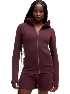 Lululemon Scuba Full-Zip Hoodie Garnet