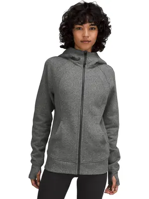 Lululemon Scuba Full-Zip Hoodie Grey