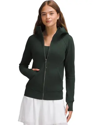 Lululemon Scuba Full-Zip Hoodie Legacy Green