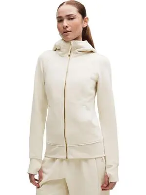 Lululemon Scuba Full-Zip Hoodie Light Ivory/gold