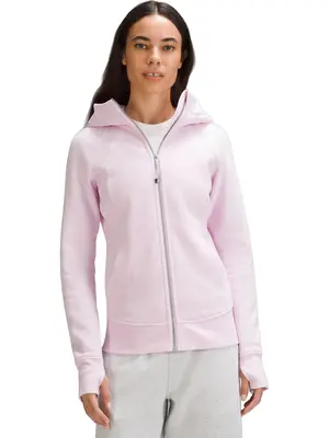 Lululemon Scuba Full-Zip Hoodie Meadowsweet Pink