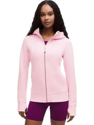 Lululemon Scuba Full-Zip Hoodie Pink Organza