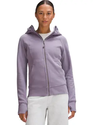 Lululemon Scuba Full-Zip Hoodie Purple Ash