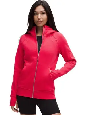 Lululemon Scuba Full-Zip Hoodie Red Glow