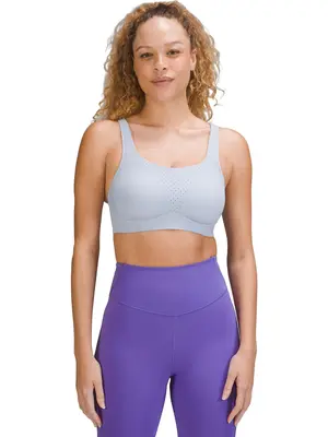 Lululemon Run Times Bra Blue Linen