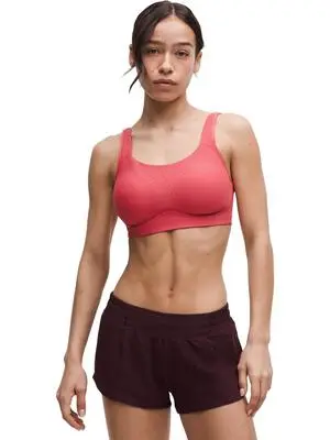 Lululemon Run Times Bra Desert Red