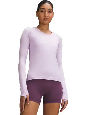 Lululemon Swiftly Tech Long-Sleeve Shirt 2.0 Lilac Ether/lilac Ether