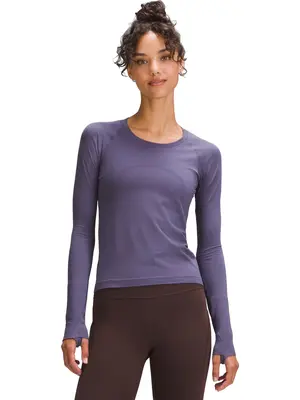 Lululemon Swiftly Tech Long-Sleeve Shirt 2.0 Nightfall/nightfall