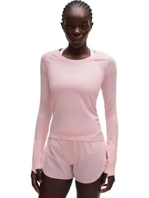 Lululemon Swiftly Tech Long-sleeve Shirt 2.0 - Pink Pearl/pink Pearl