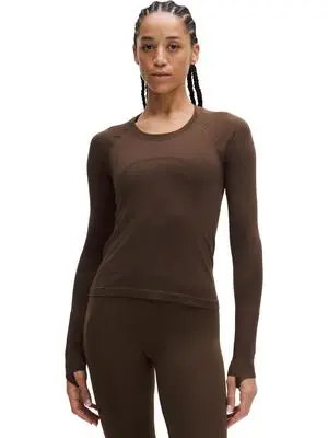Lululemon Swiftly Tech Long-sleeve Shirt 2.0 - Walnut Crunch/walnut Crunch